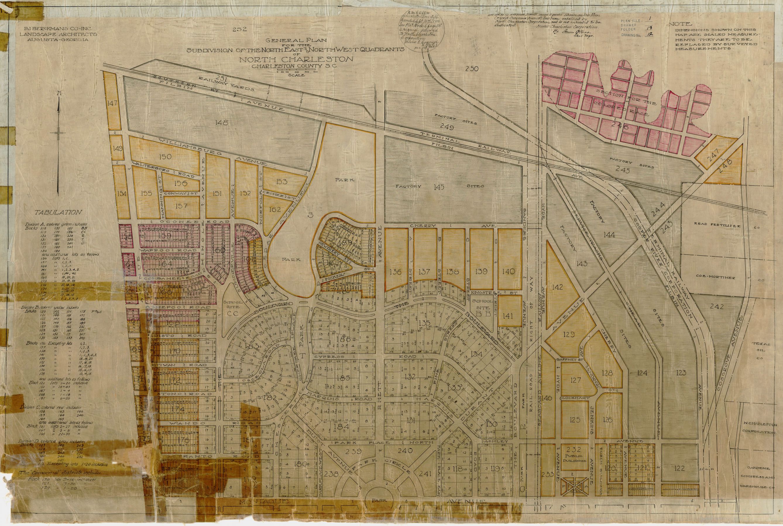 Park Circle: Vestige of the Original North Charleston Concept ...